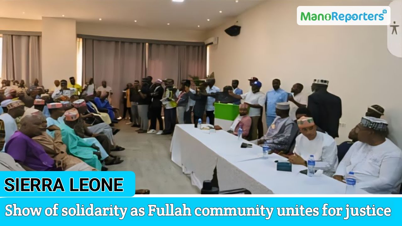 Sierra Leone: Show of solidarity as Fullah community unites in call for ...